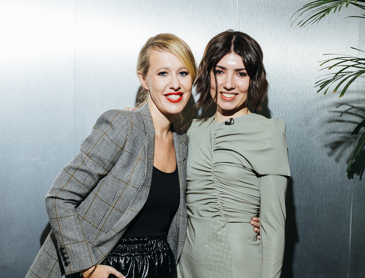 Ксения Собчак, Денис Катаев, Александра Маниович и другие на открытии ...